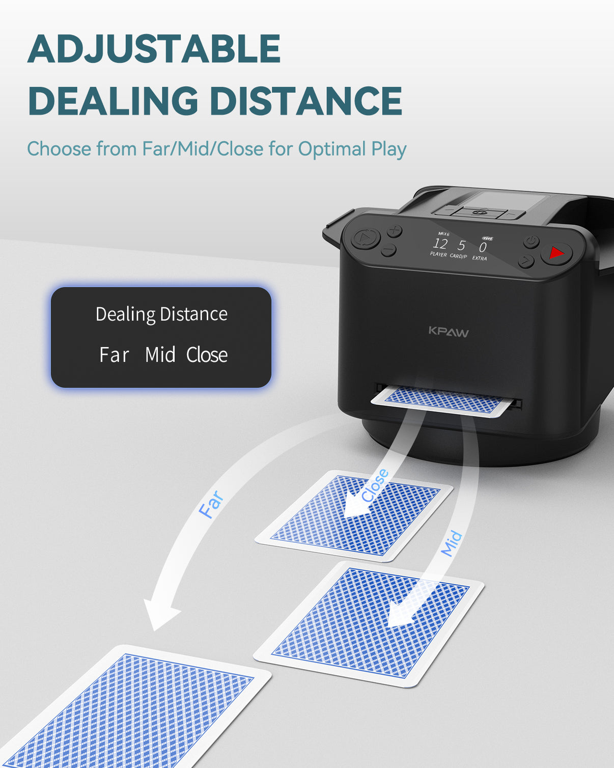MAX 6 2-in-1 Automatic Card Dealer and Shuffler – KPAW Gaming Tech.